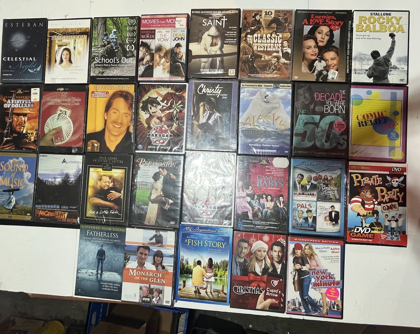 DVD Lot Of 29 SEALED Movies, Shows, Comedy, Etc