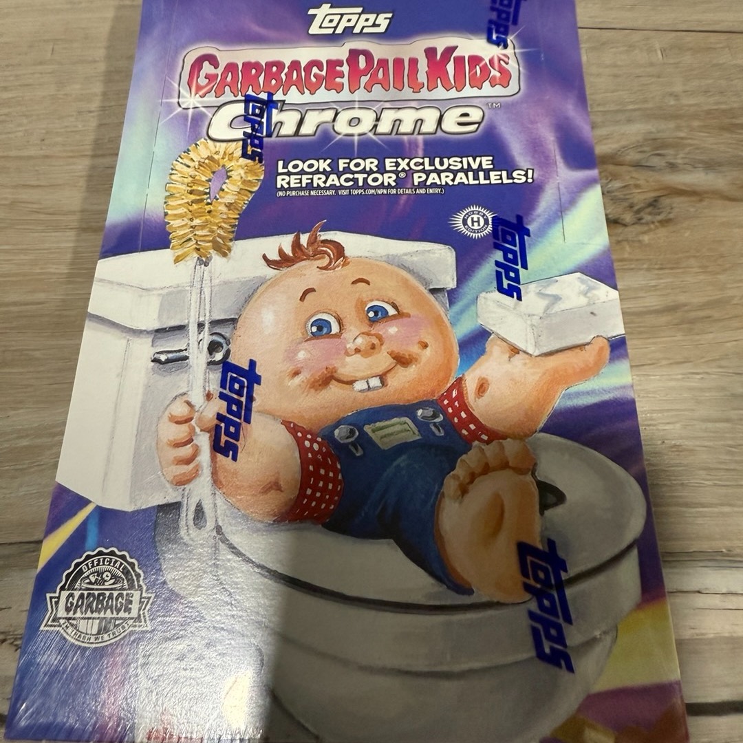 Garbage Pail Tools Chrome Break (1 Pack) 4 Cards