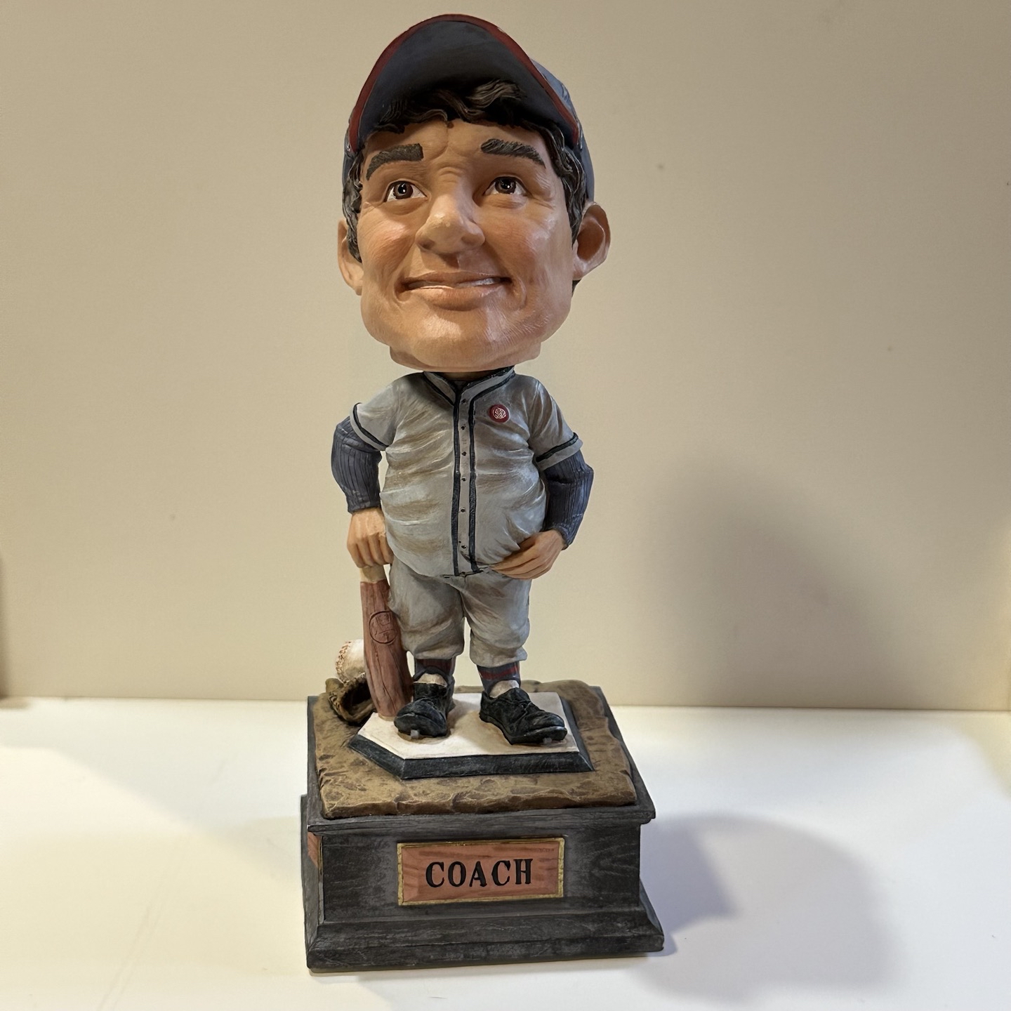 851 “Coach” Bobblehead By Vanmark Handcrafted In China