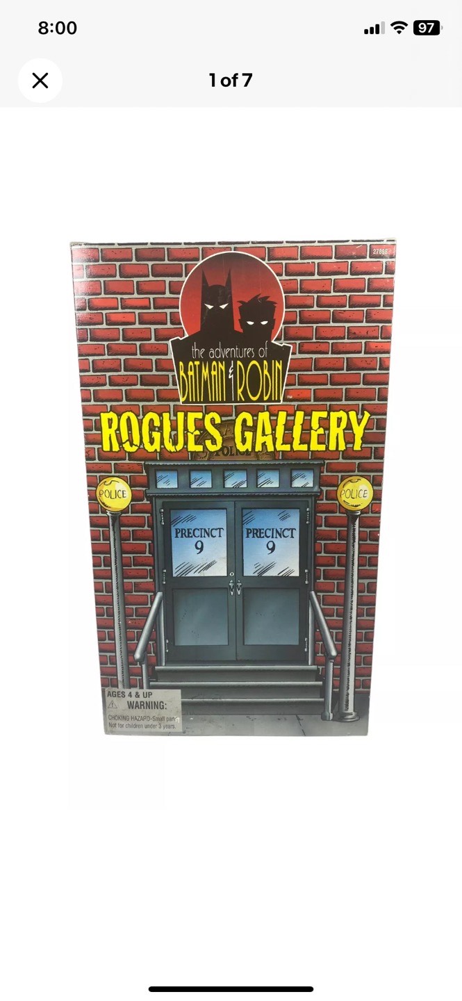 The Adventures of Batman BTAS ROGUES GALLERY Action Figure Set Lot Kenner 1997 Factory sealed