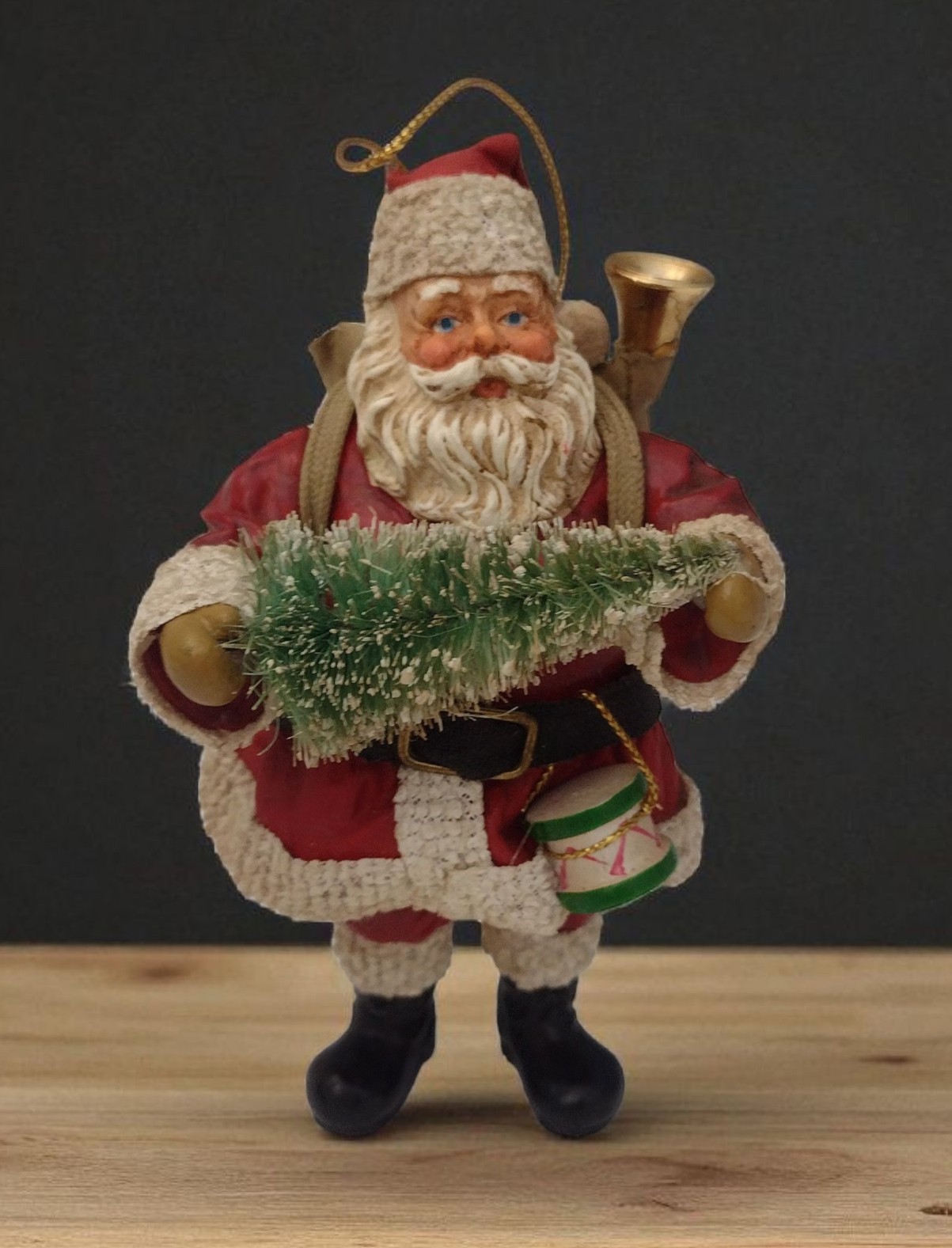 Vintage KSA Kurt Adler Fabriche Santa Christmas Ornament Figure 6 ...