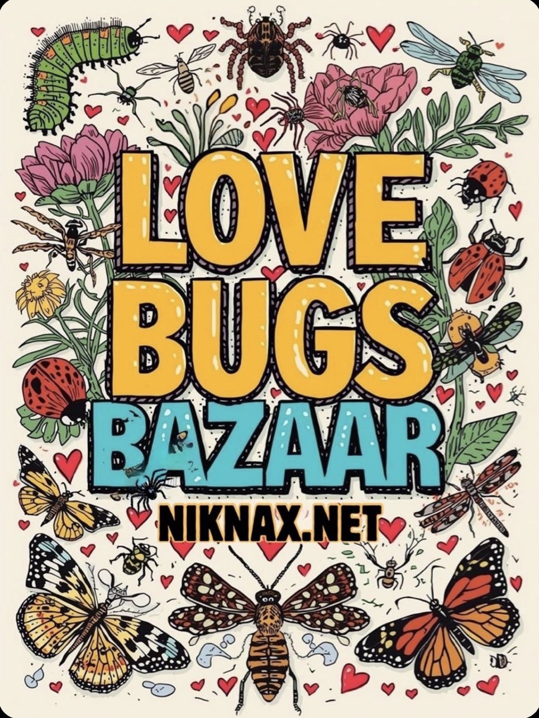 Love Bugs Bazaar On Niknax.net
