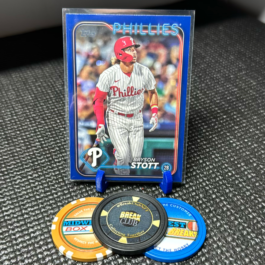 2024 Bryson Stott Royal Blue Philadelphia Phillies