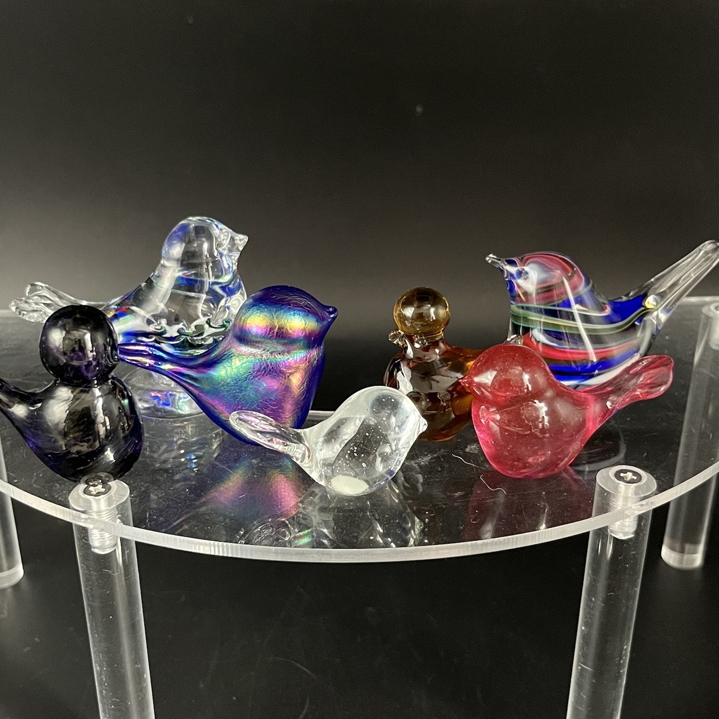 #4 - Itty Bitty Glass Birds-$5 Start-Winner’s Choice