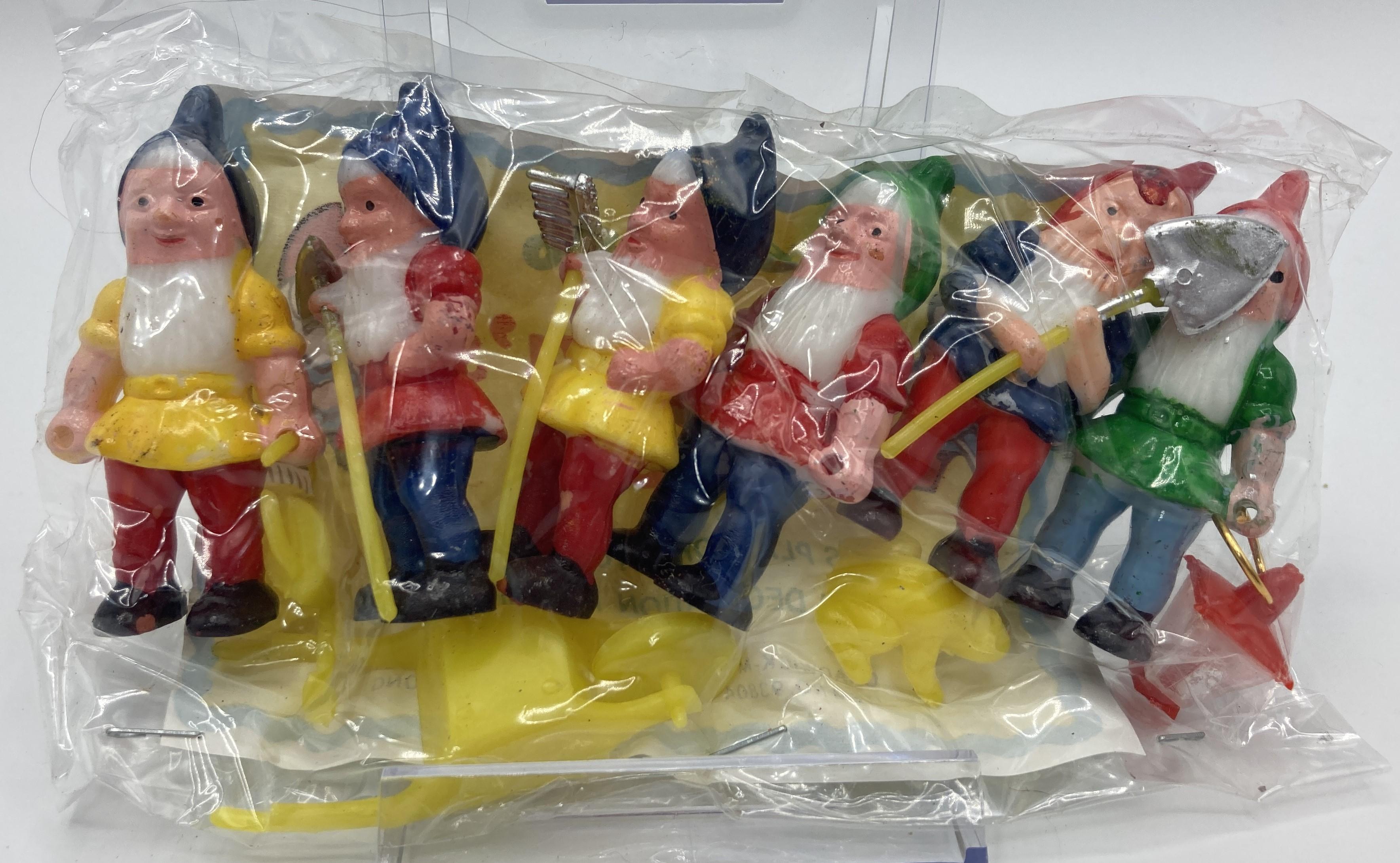Chadwick-Miller Santa's Elves Gnome Decoration Cake Topper - Vintage