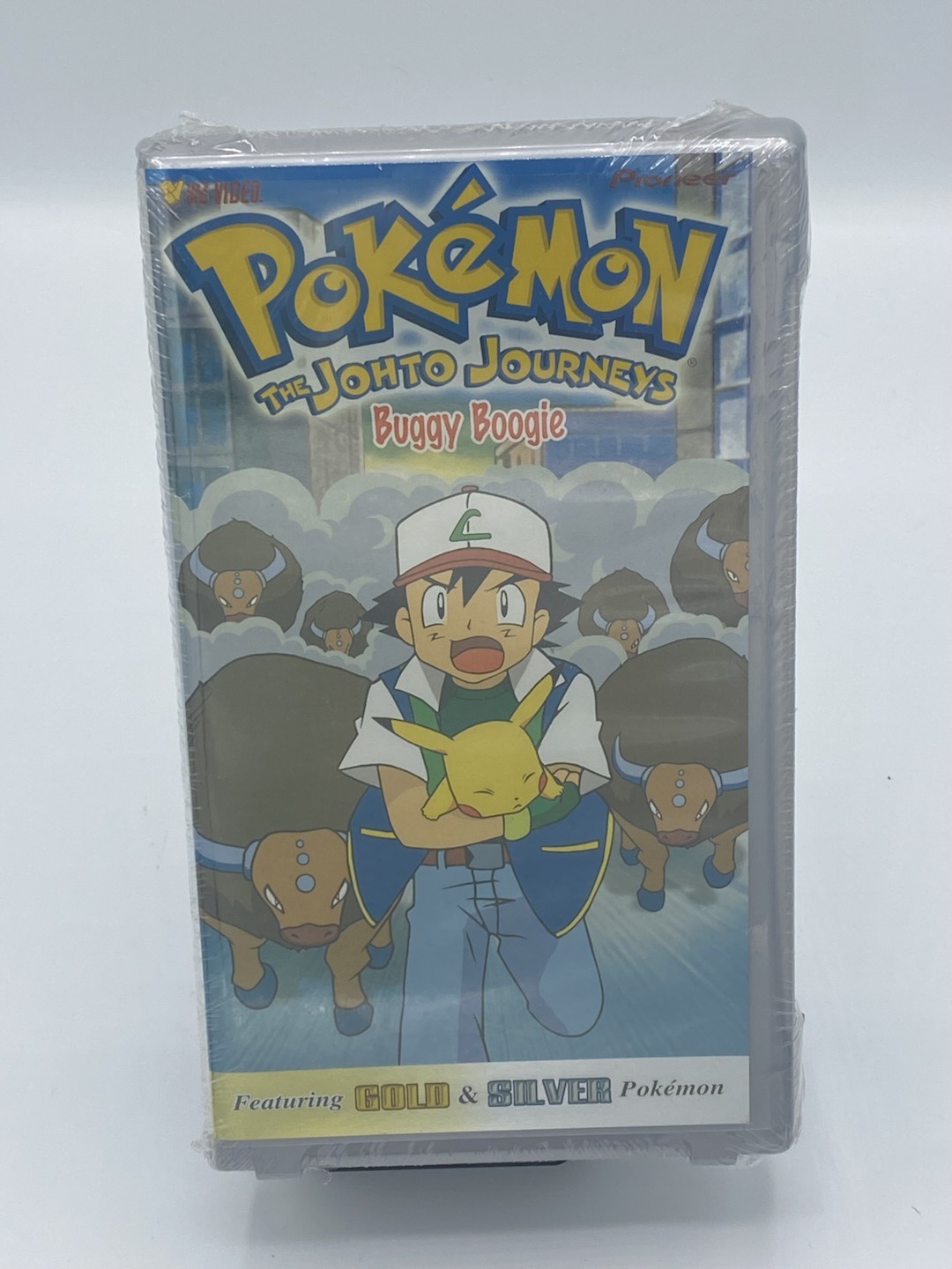 Pokemon The Johto Journeys VHS Buggy Boogie SEALED 2001 Gold & Silver ...