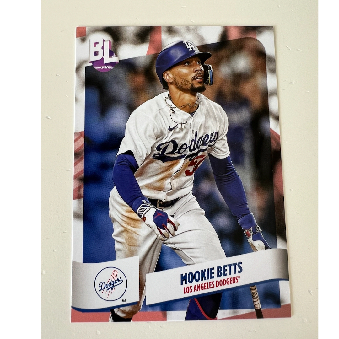 Mookie Betts Big League Los Angeles Dodgers