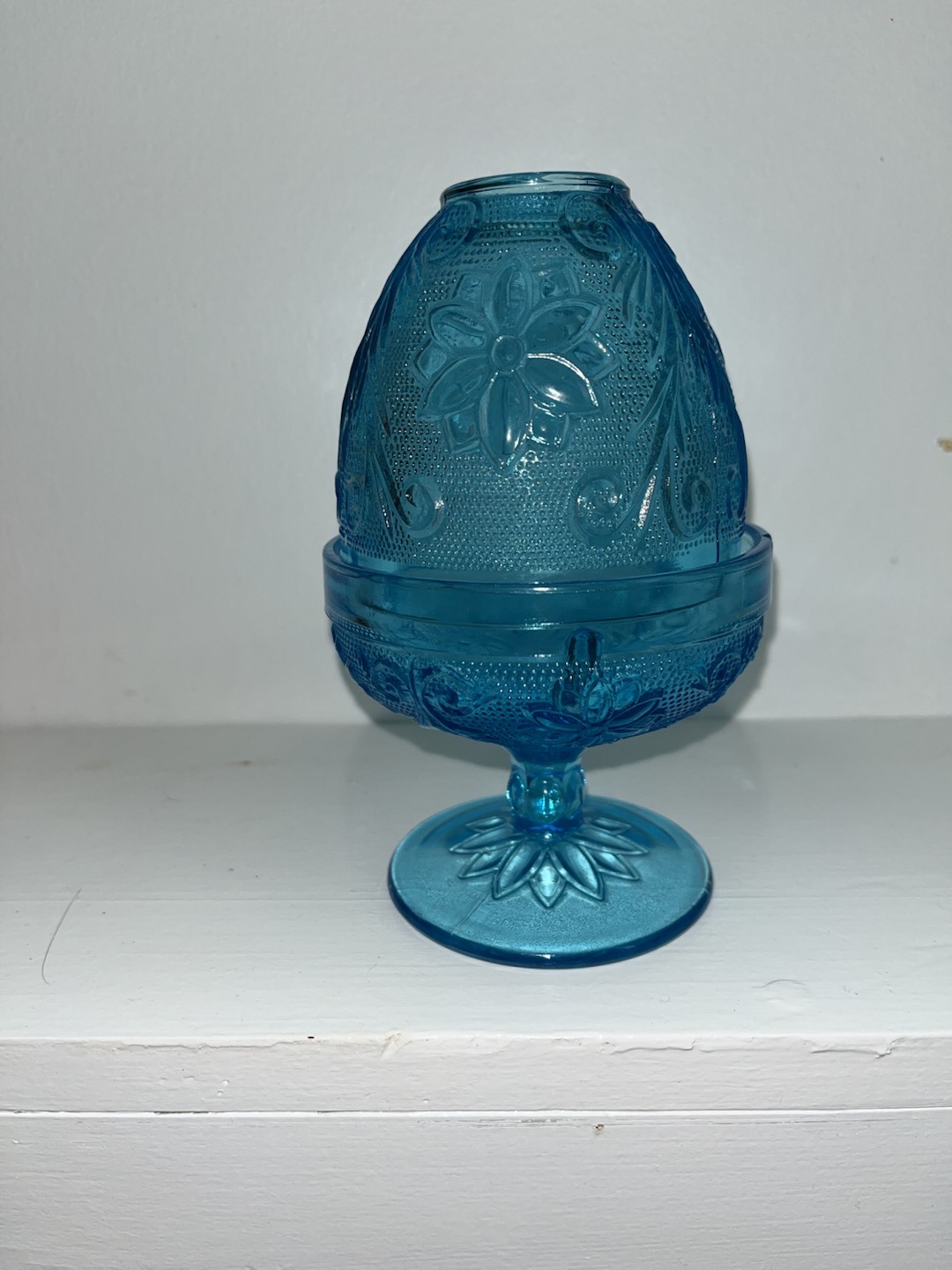 Indiana Glass Fairy Lamp