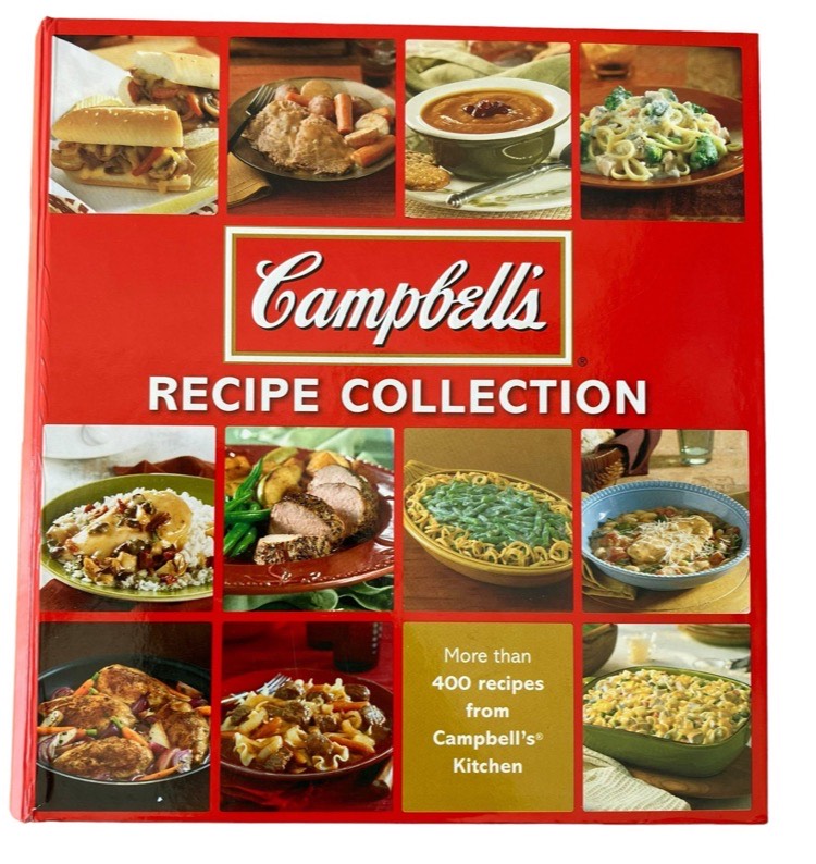 Campbell's RECIPE COLLECTION Cookbook 2009 HC Ring Bound 512 pages