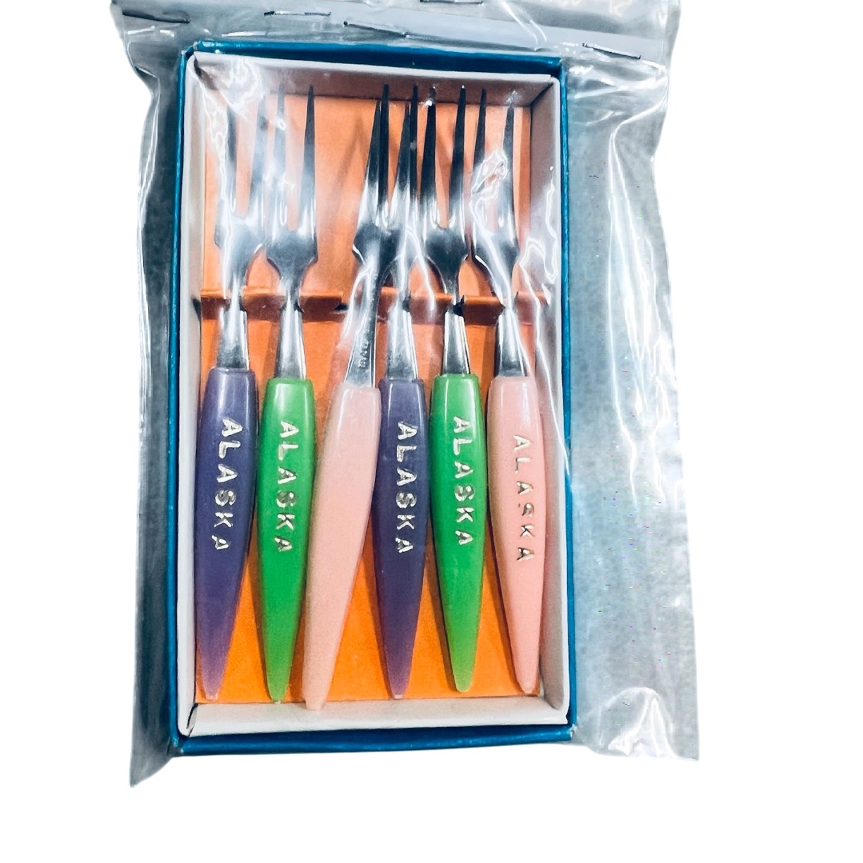 004 vintage Alaska hors d’oeuvres forks