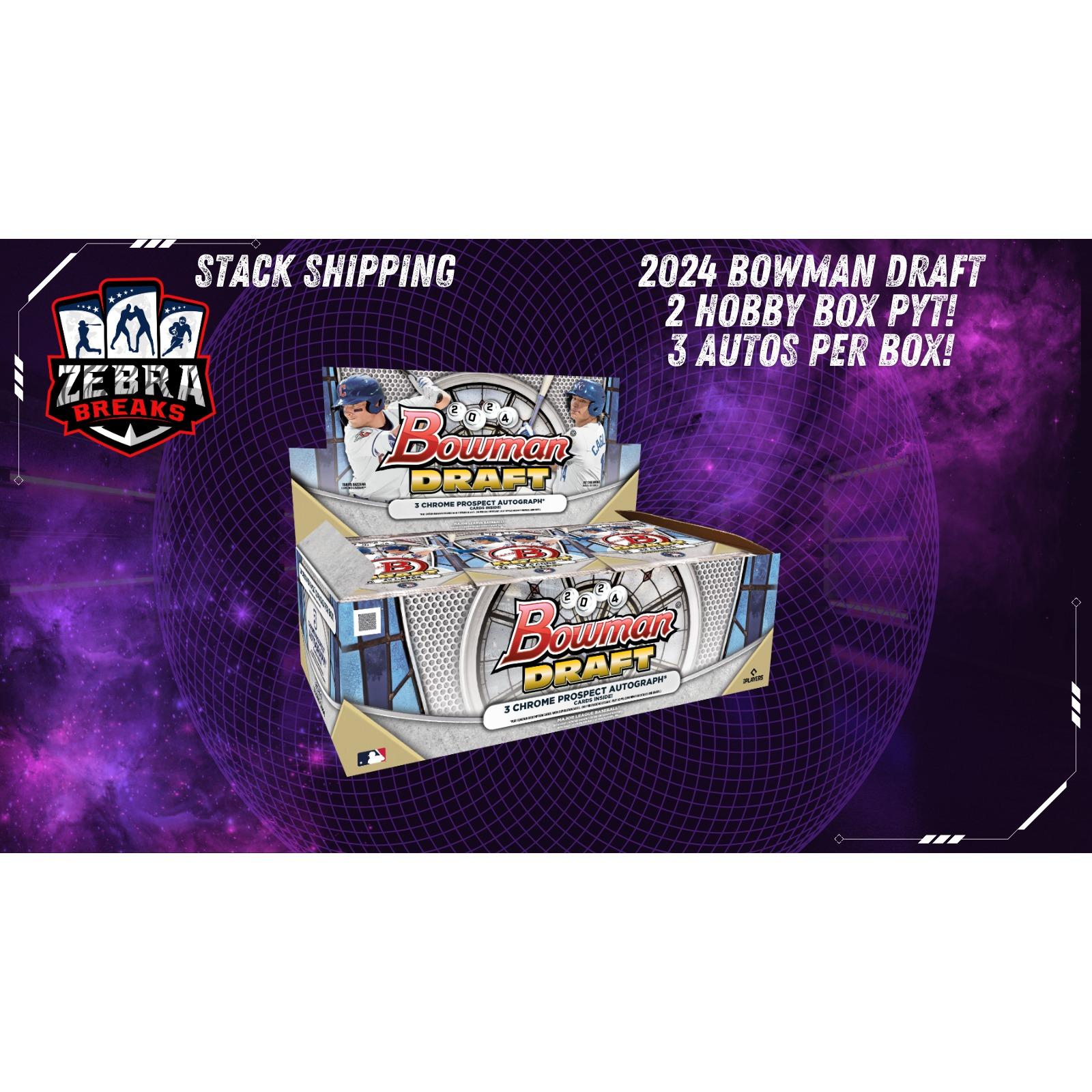 ZB 24472: 2024 Bowman Draft 2 Hobby Stack PYT 3