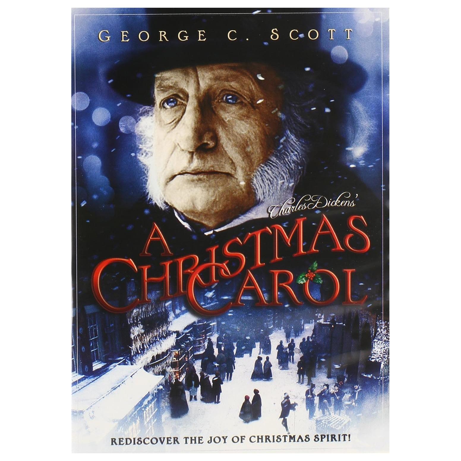 A Christmas Carol DVD - George C. Scott - LIKE NEW