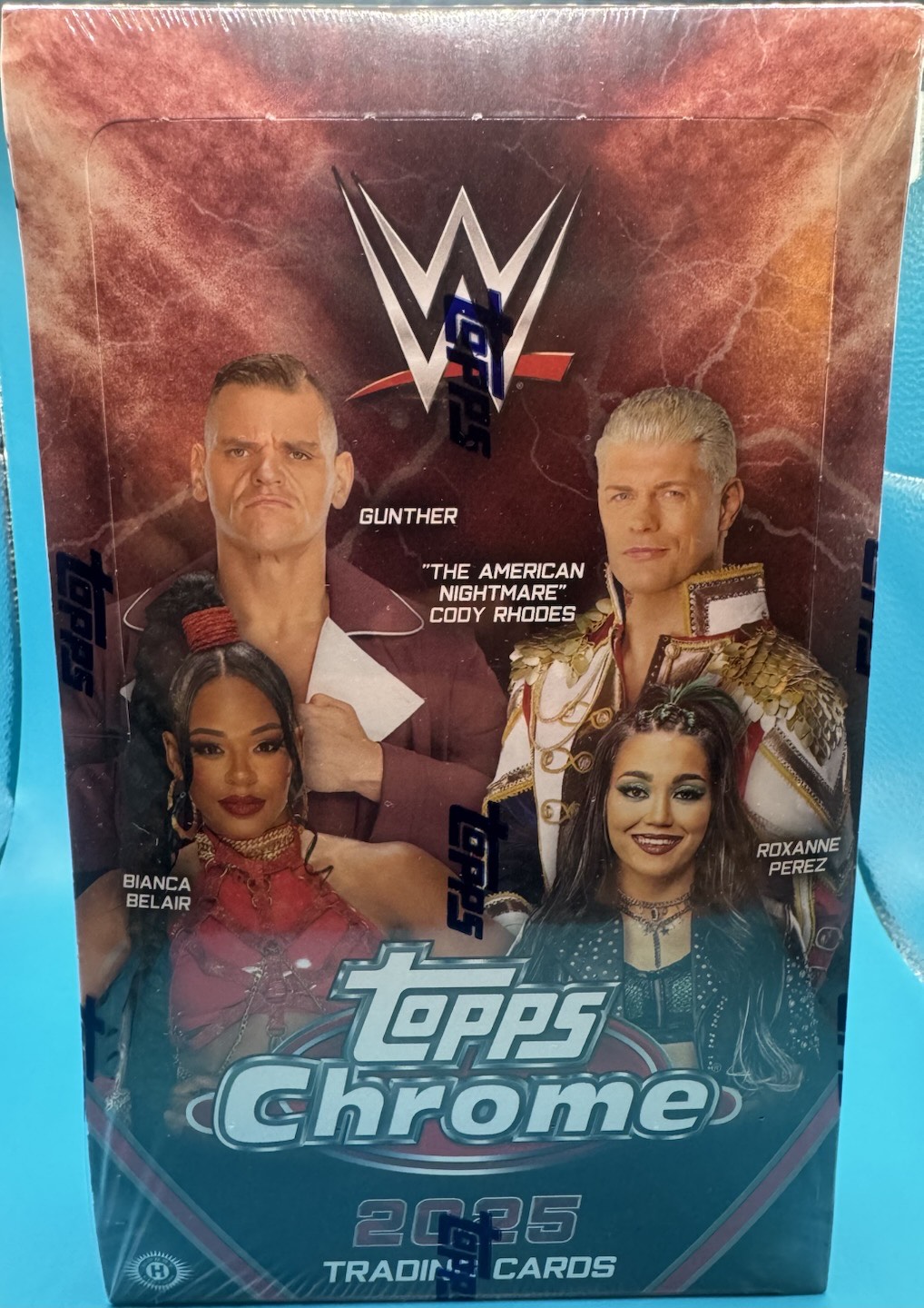2025 WWE Topps Chrome Hobby Box