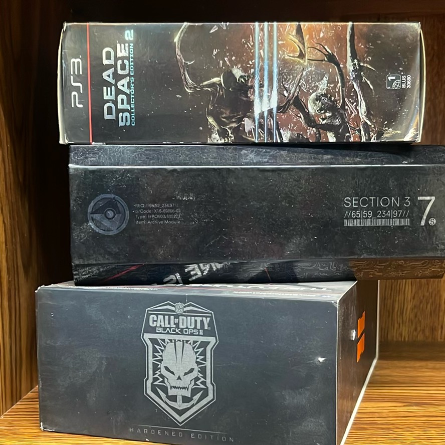 PS3 Game Collectors Boxes Only