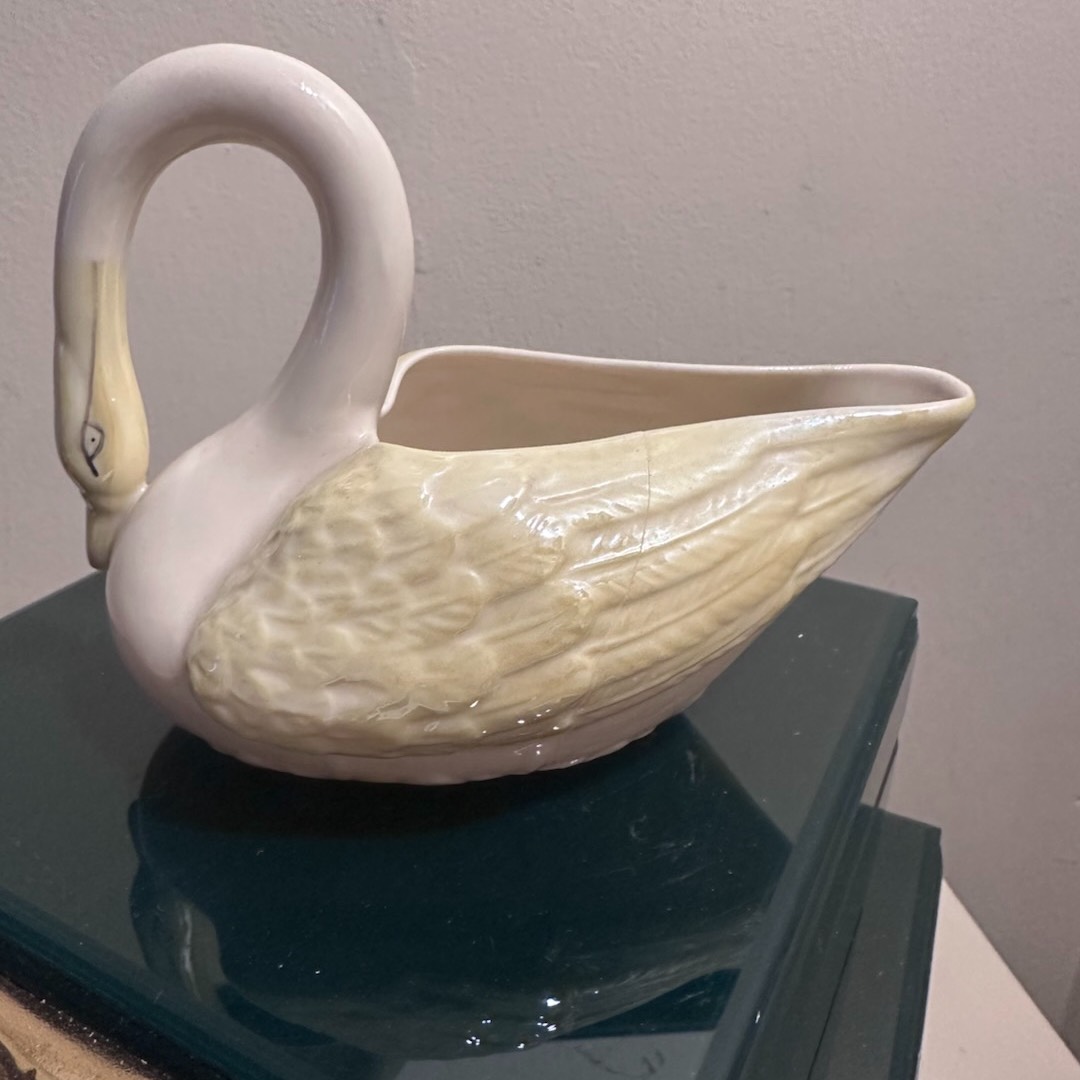 Belleek Swan Creamer