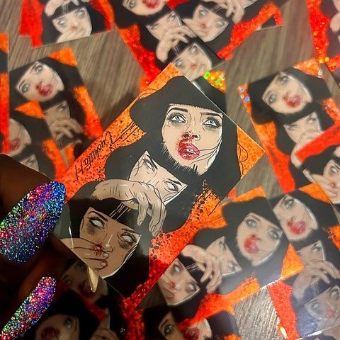 ELECTRIC STICKERS BY LUCKITAH