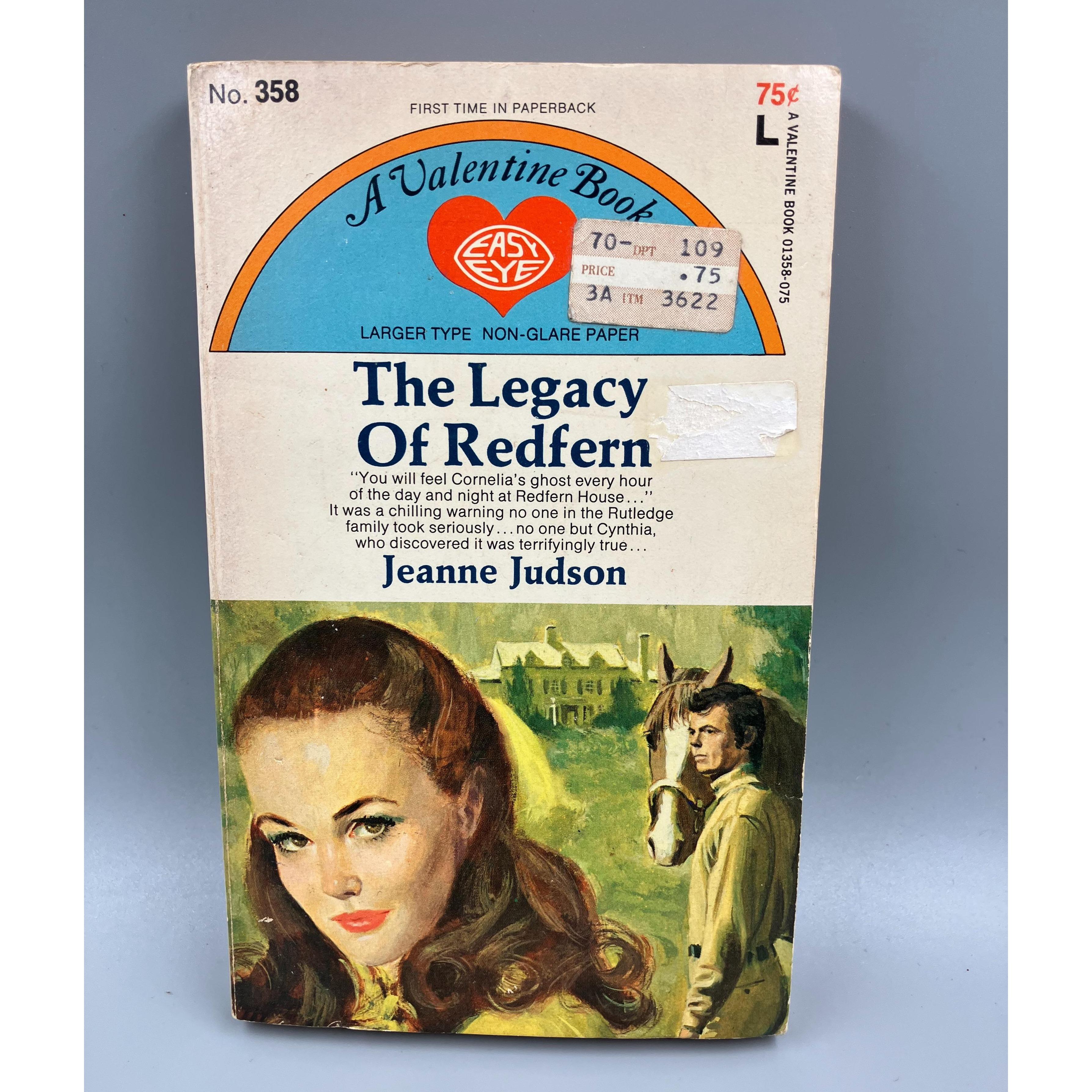The Legacy of Redfern Jeanne Judson Book