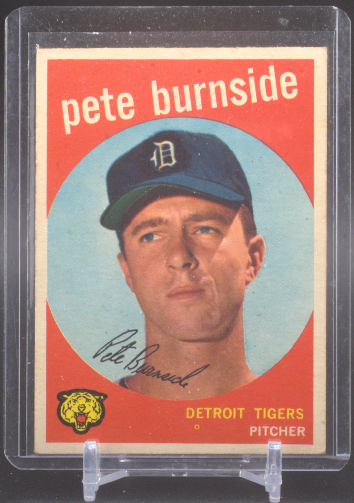 1959 Topps, Pete Burnside, Detroit Tigers