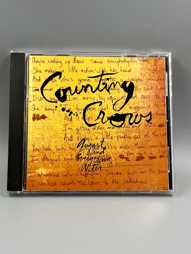 1993 CD Counting Crows August and Everything After EMI Records