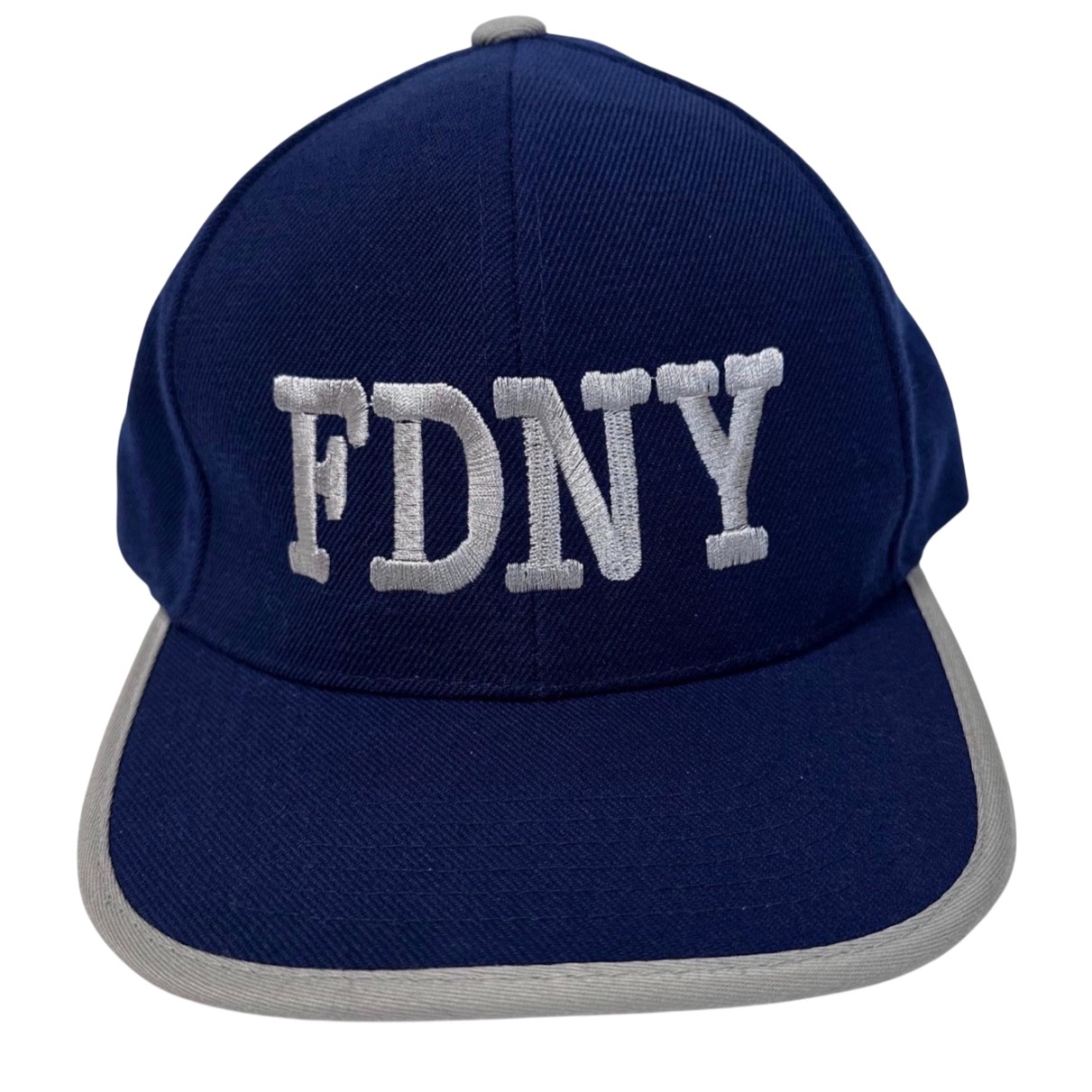 FDNY Baseball Cap New York City Fire Department Adjustable Navy Blue Hat