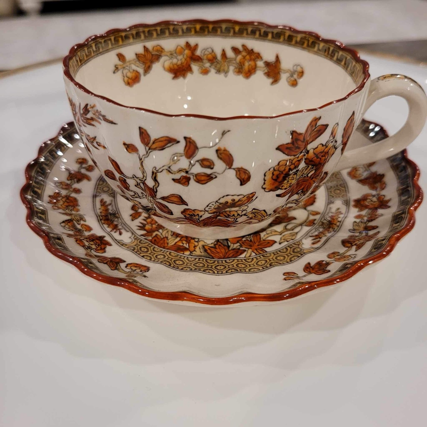 Spode Copeland Cup And Saucer - England
