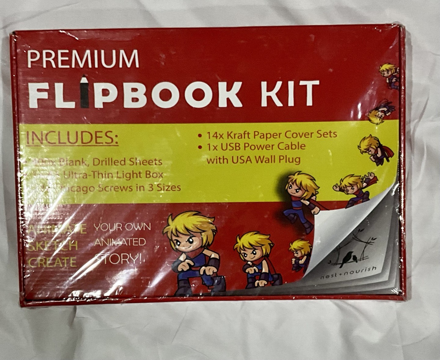 Premium Artist Flip Book Kit