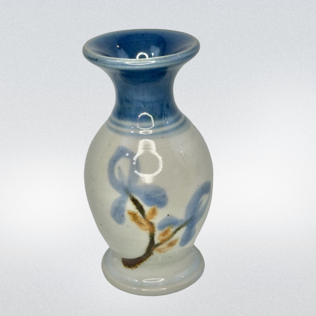 Handpainted And Signed Pottery Vase