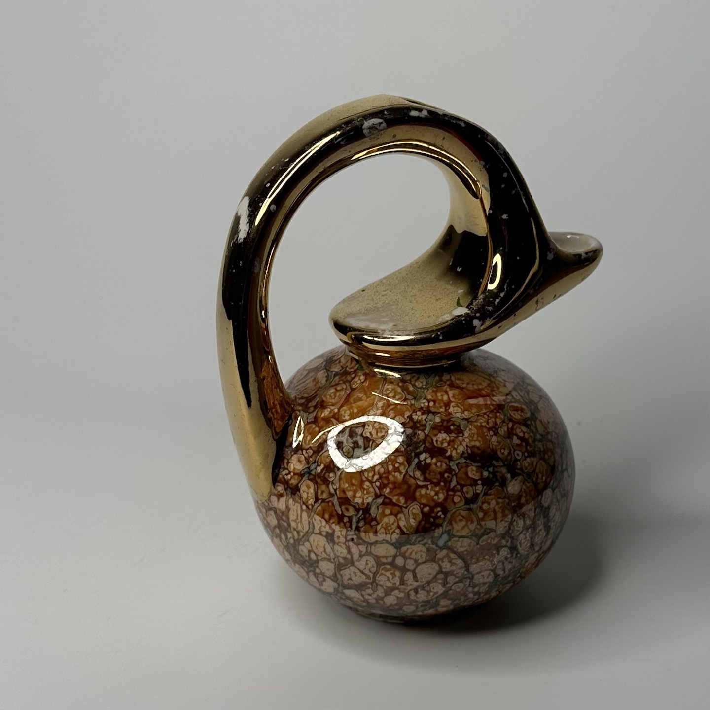 Mini Pitcher by Holley Ross with 22 kt. Gold Guilt