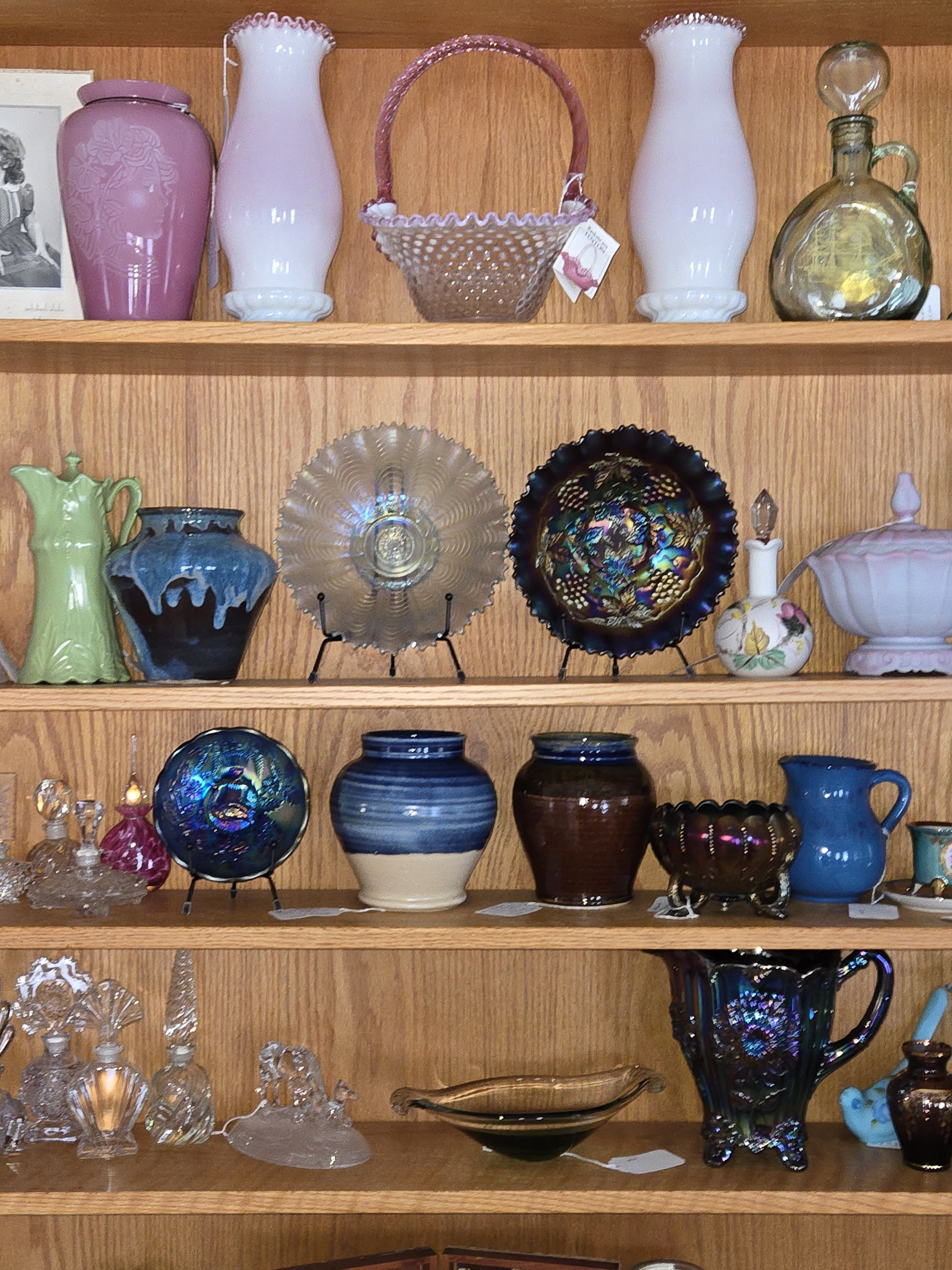 FIRST SHOW-GLASS,POTTERY