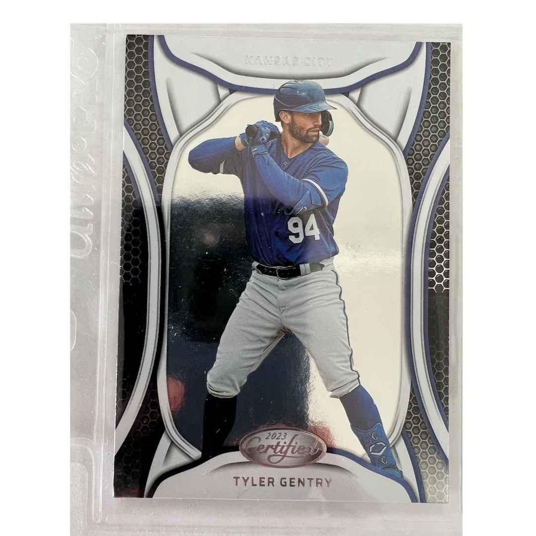 Tyler Gentry Certified Rookie Cup Kansas City Royals