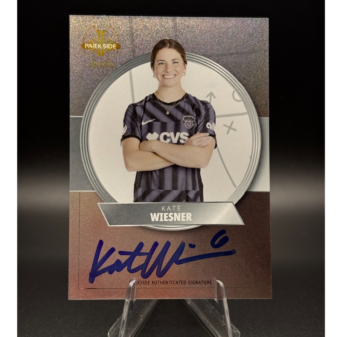 Kate Weisner Washington Spirit - 2024 Parkside Vol. 2 Signature Series ...