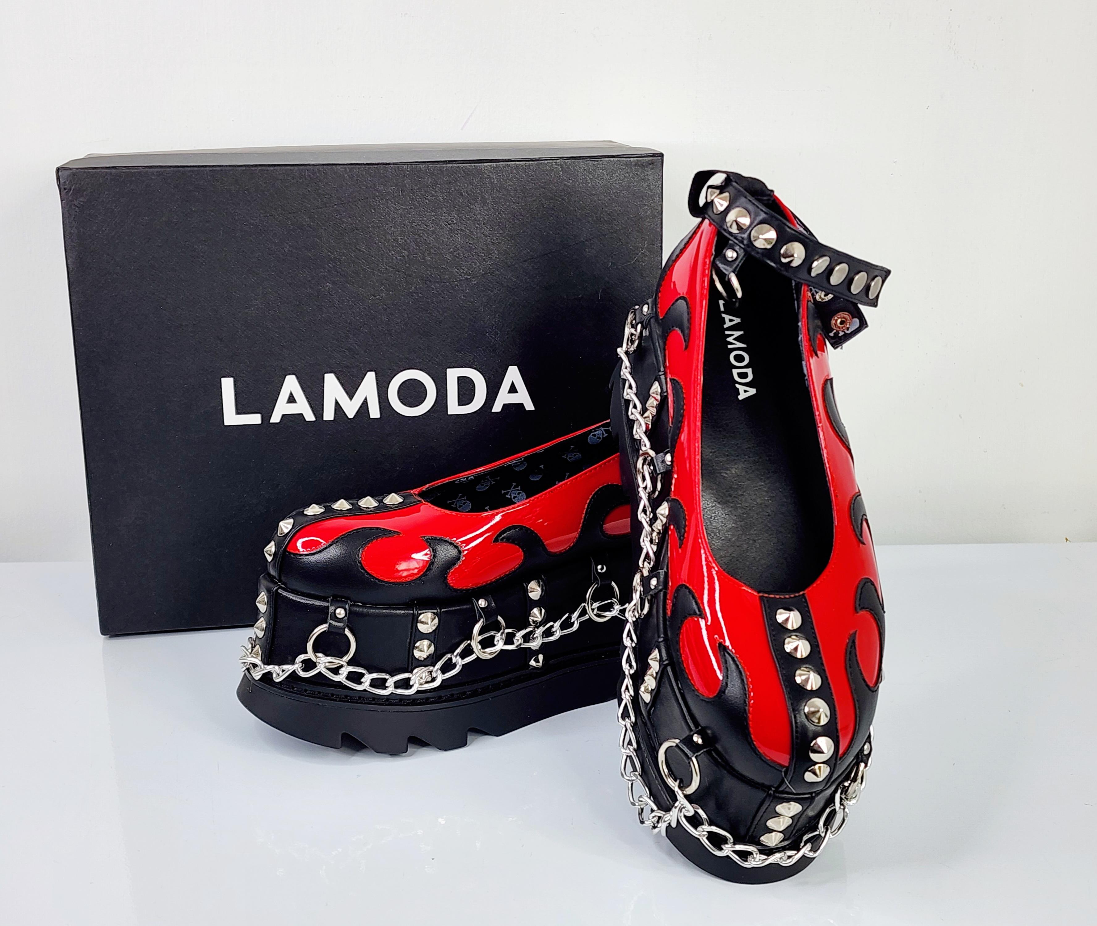 New Dolls Kills La Moda Platform Shoes Sz. 7 US
