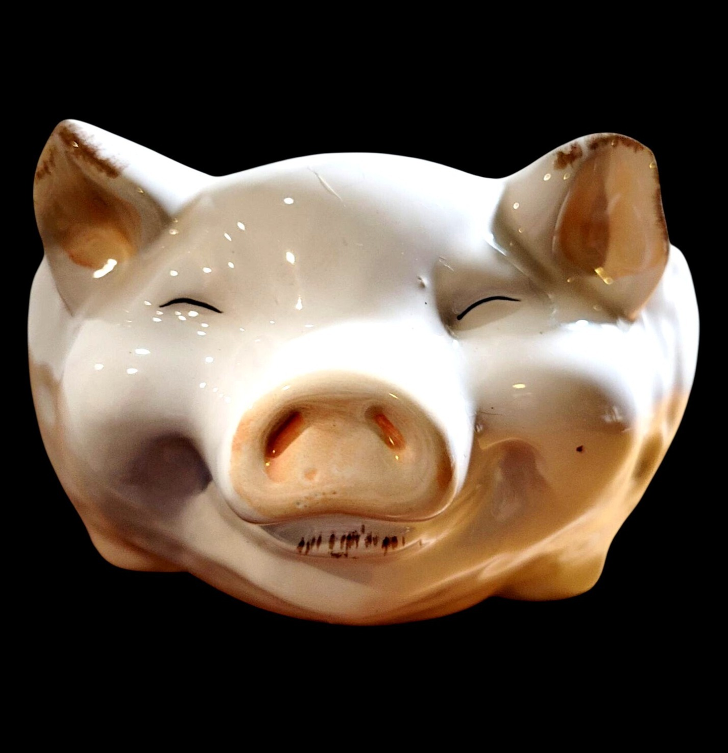 Farmyard Collection Ceramic Pig Serving Bowl or Piglet Planter for ...