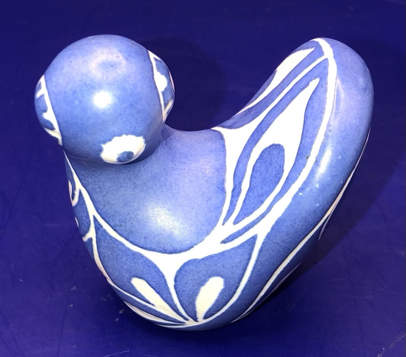 #25- Pablo Zabal Pottery Small Bird Figurine