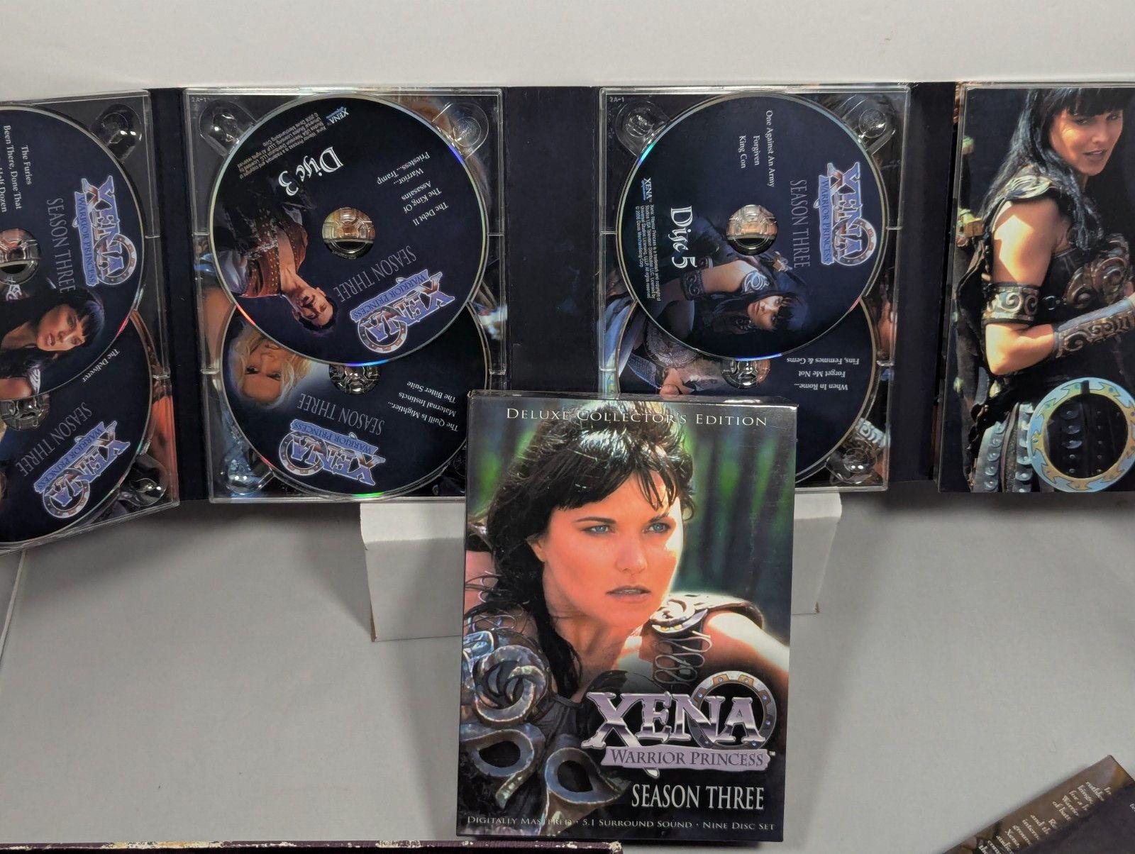 Xena Warrior Princess Complete Series Seasons 1-6 Deluxe DVD Collectors Box Set