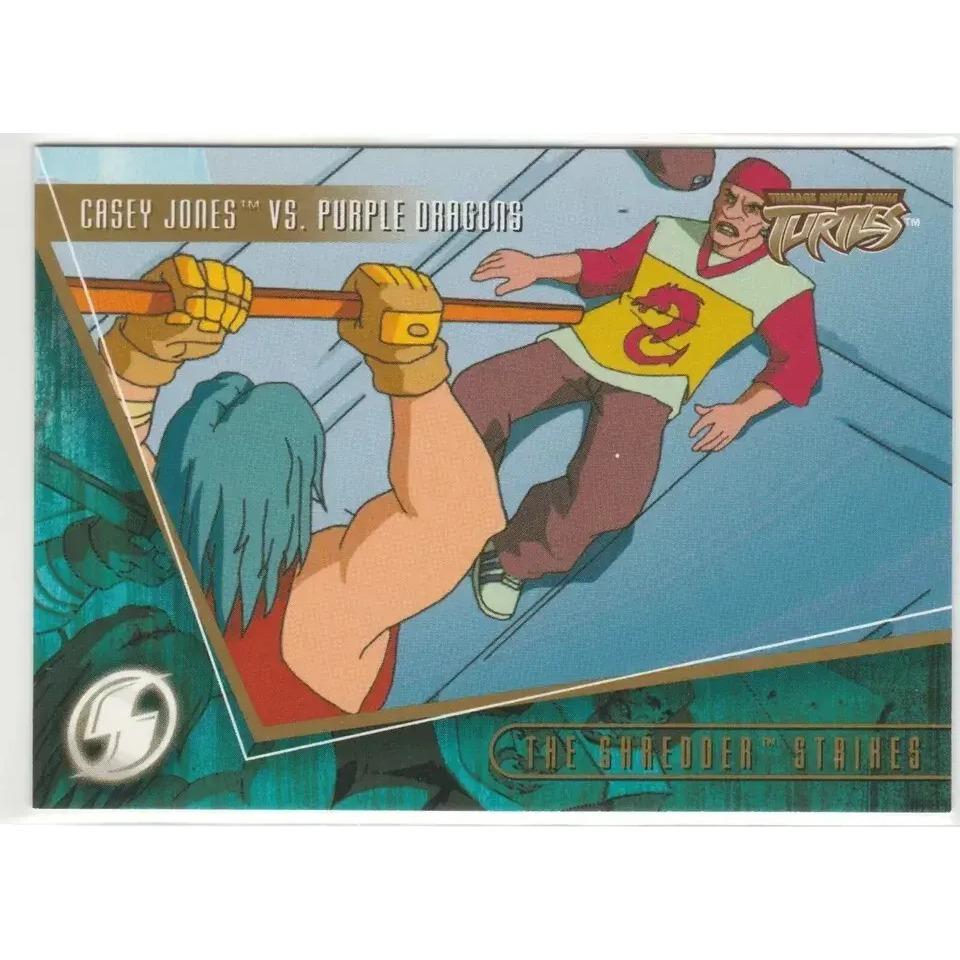 Casey Jones vs. Purple Dragons #85 Gold Parallel