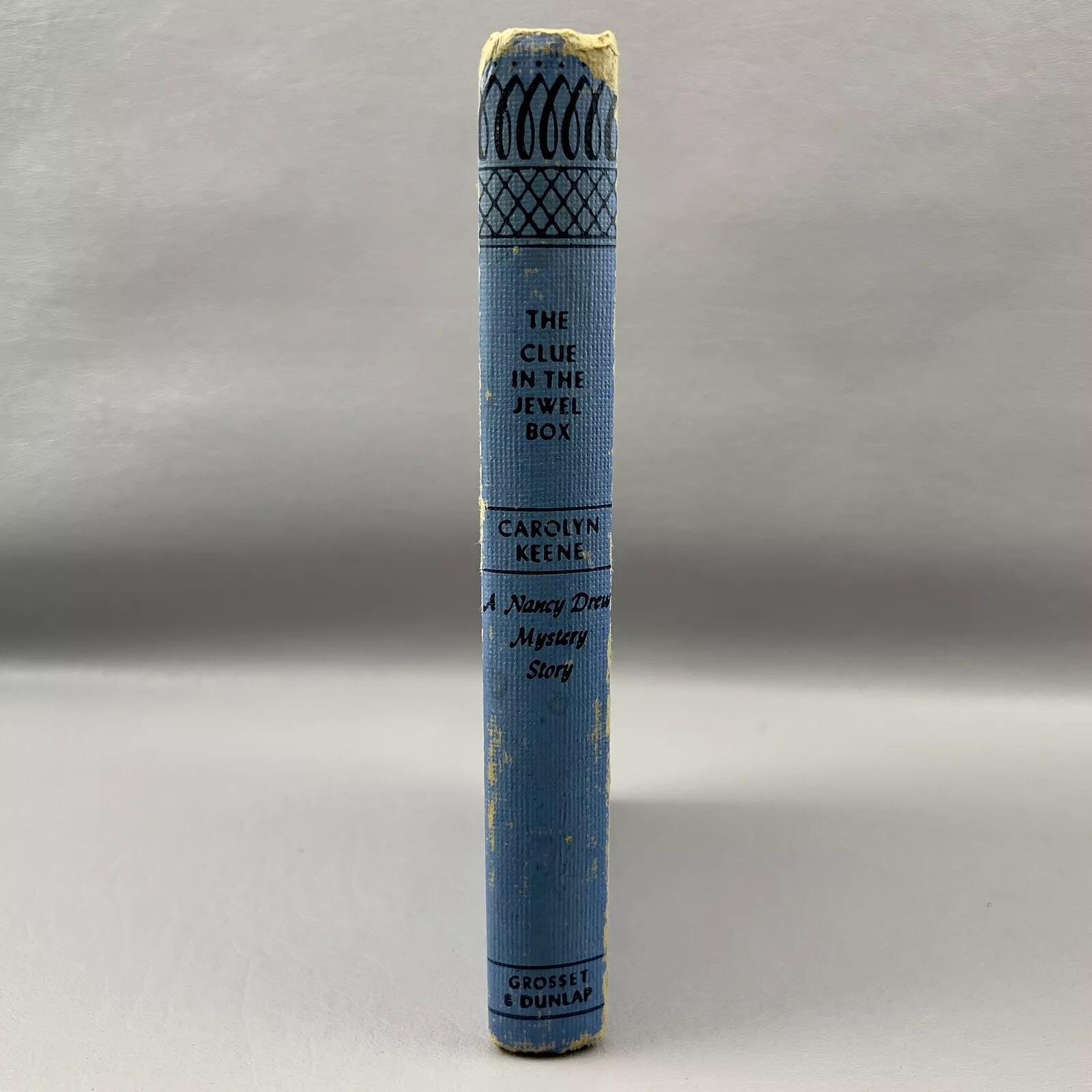 The Clue In The Jewel Box Carolyn Keene 1943 Grosset & Dunlap HC Nancy Drew