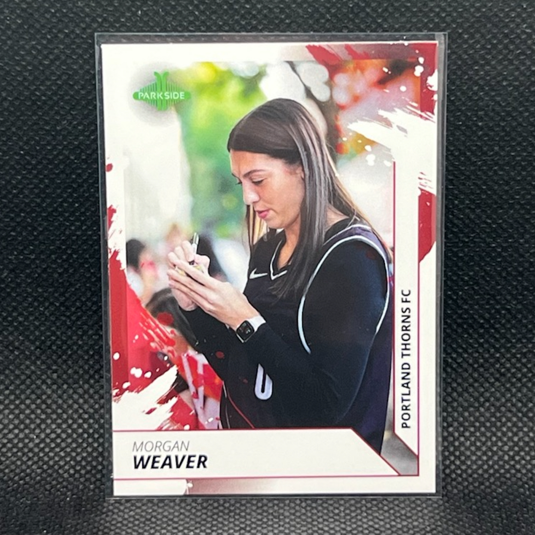 Morgan Weaver 2024 NWSL Parkside Vol 1 Image SP /100 Portland Thorns ...
