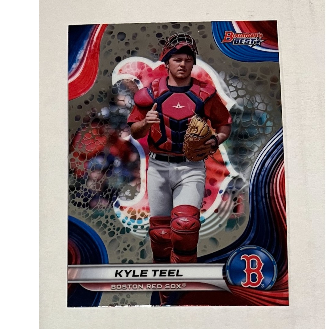 Kyle Teel 2024 Bowman’s Best Top Prospect Boston Red Sox