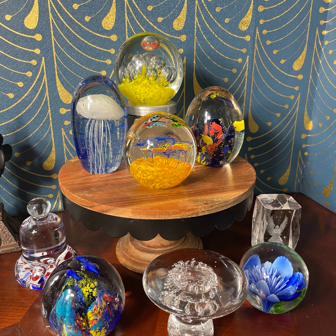 Large Paperweights X 3