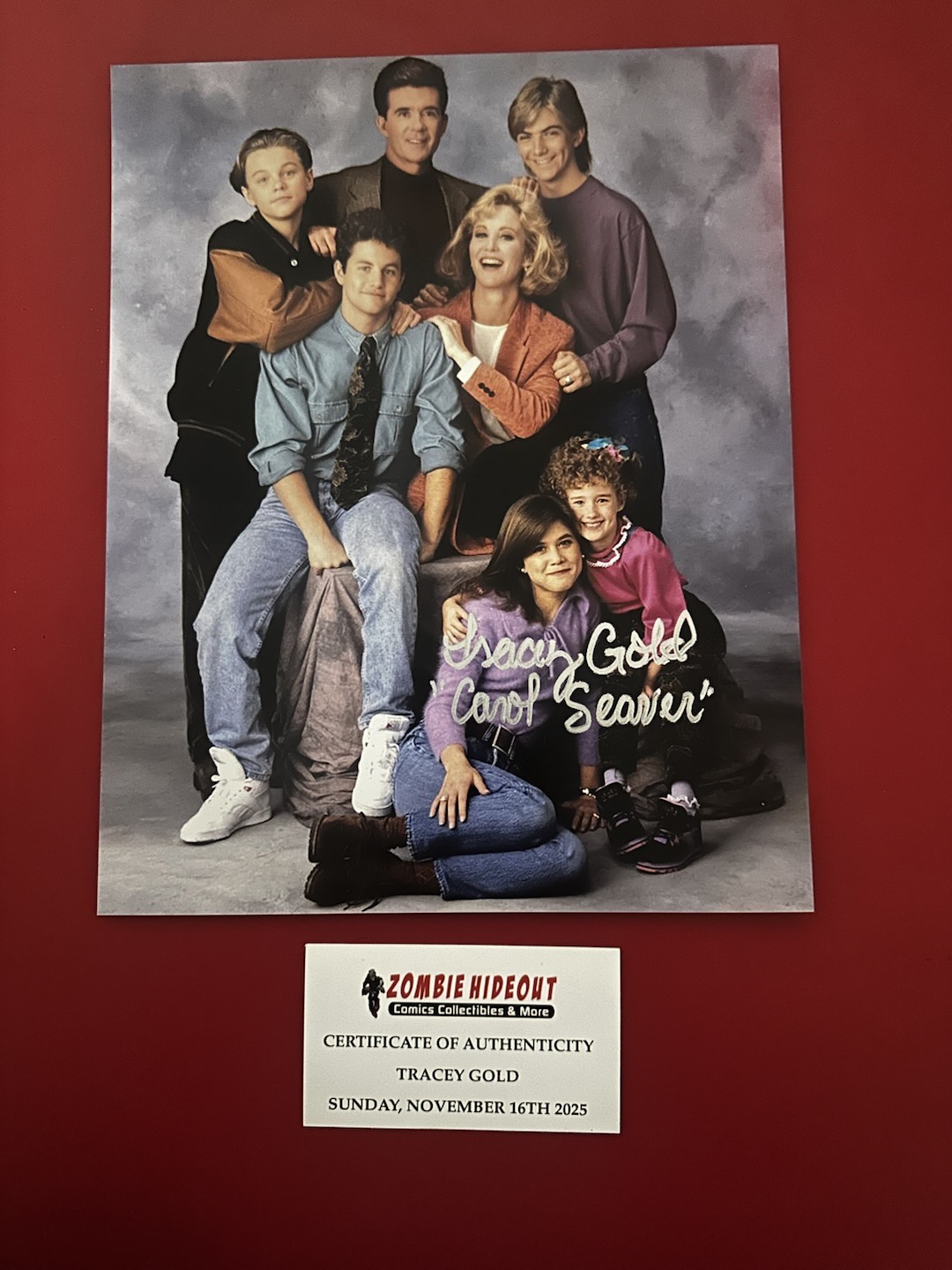 Tracey Gold Growing Pains Carol Seaver Autograph 8x10 Zombie Hideout ...
