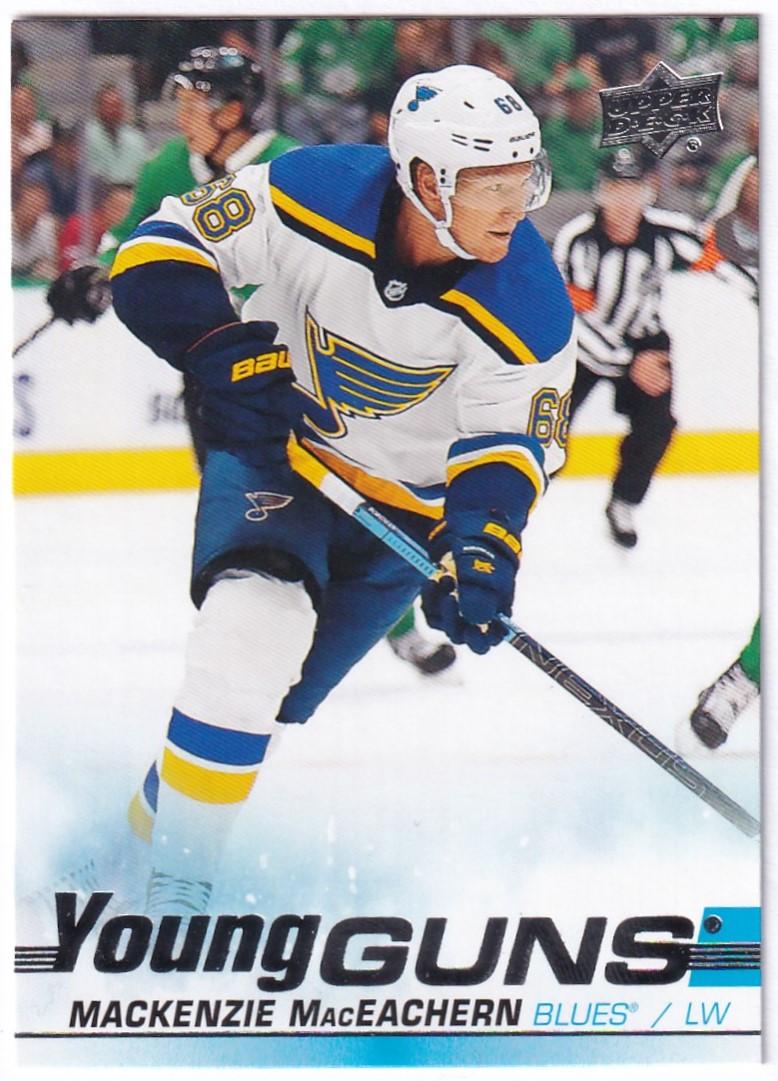 2019-20 Upper Deck #212 Mackenzie MacEachern YG RC St. Louis Blues ...