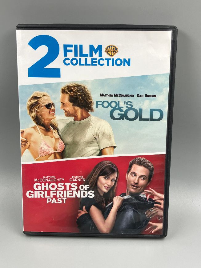 2003 DVD 2 Film Collection Fool's Gold Ghost of Girlfriends Past Warner Brothers