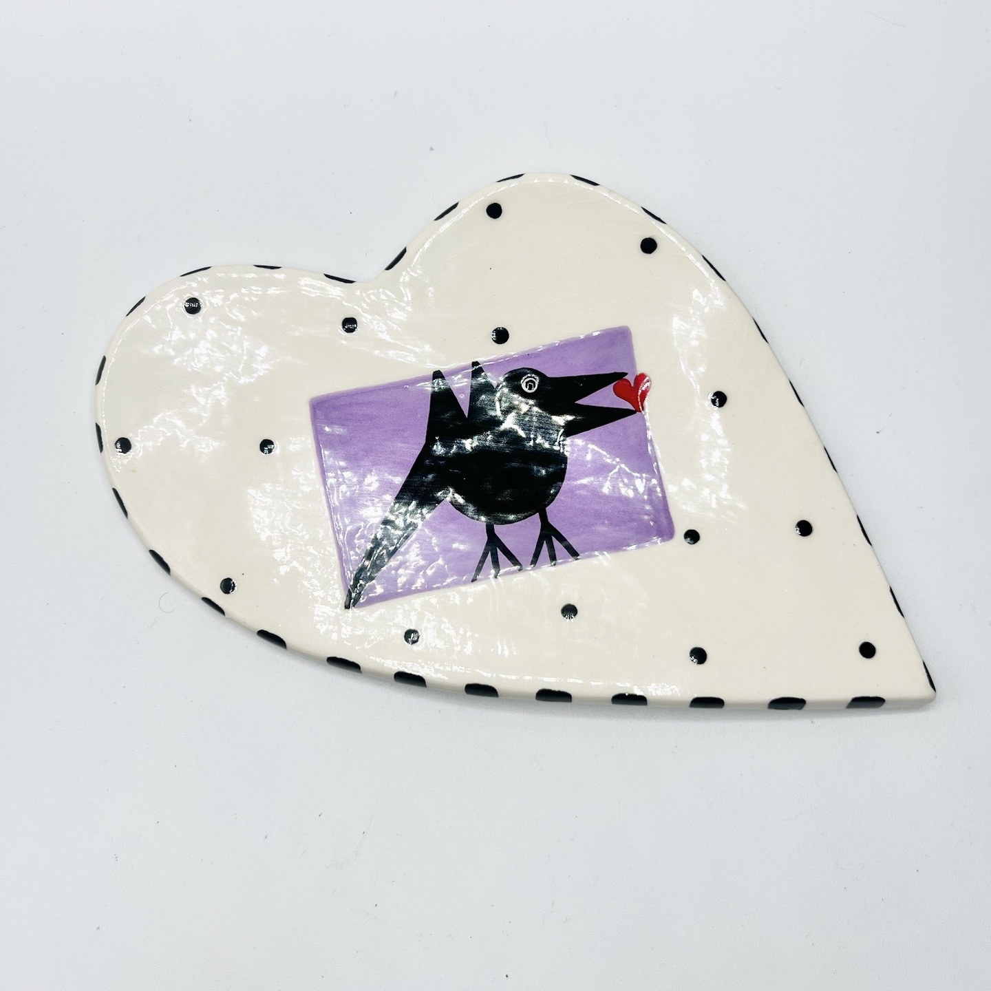 Alison Palmer Art Ceramic Tray Signed