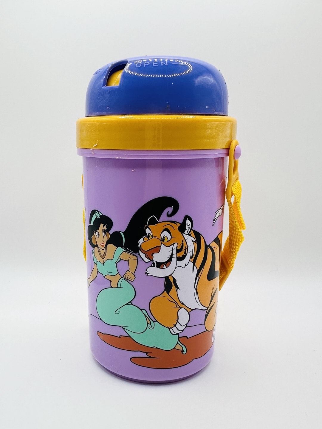 Vintage Disney Aladdin Reusable Straw Cup