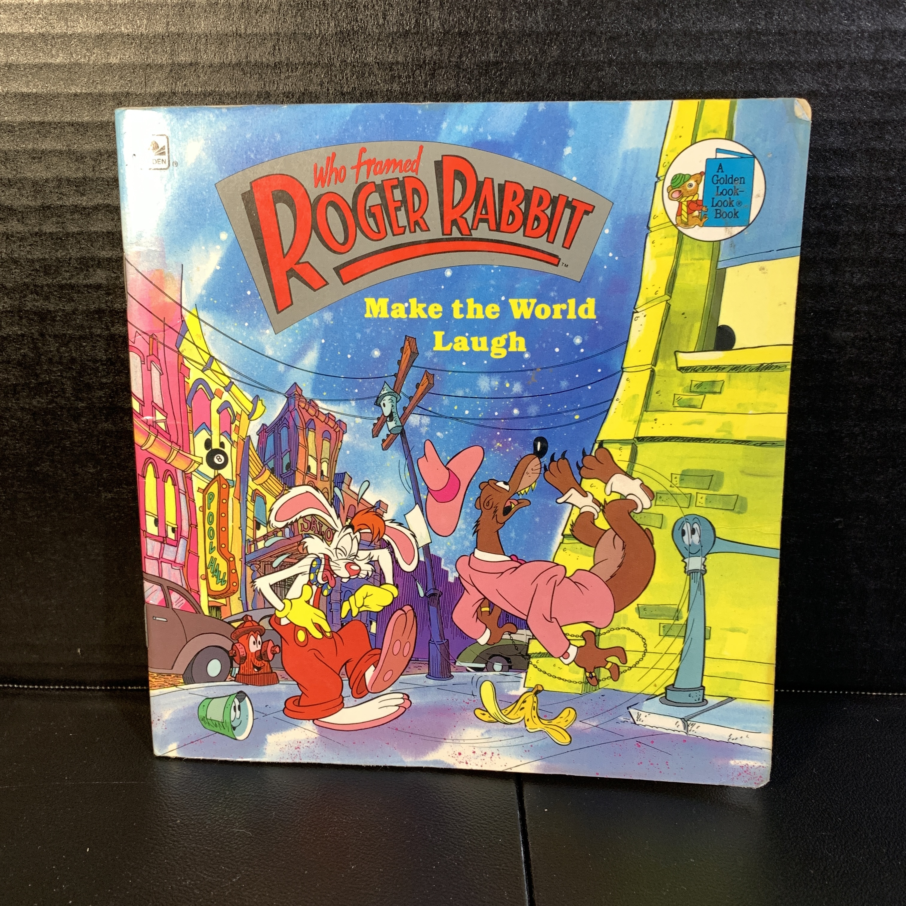 Who Framed Roger Rabbit Book 1988 AS IS