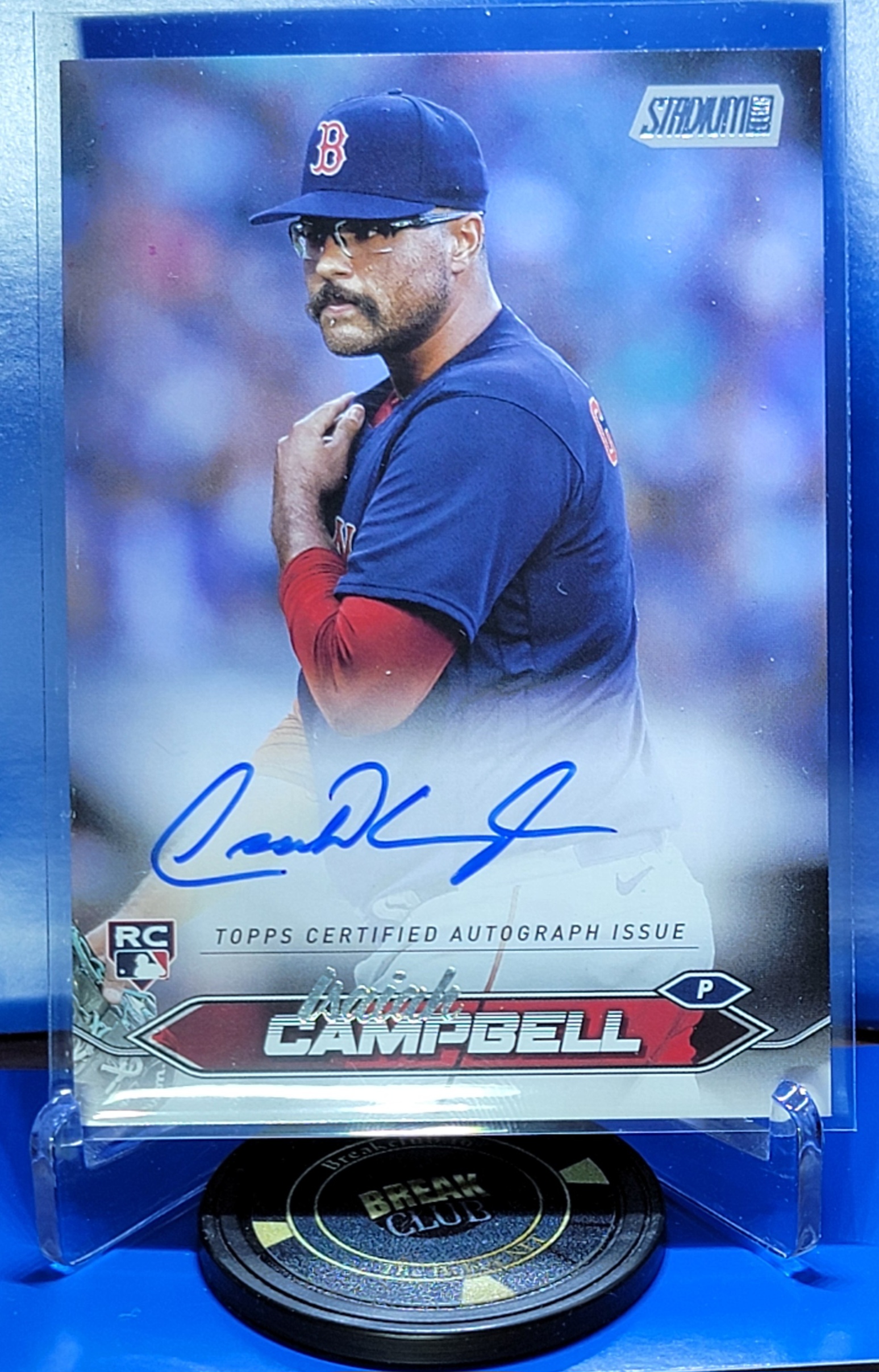 Isaiah Campbell 2024 Topps Stadium Club Rookie RC Auto #SCBA-IC Boston ...