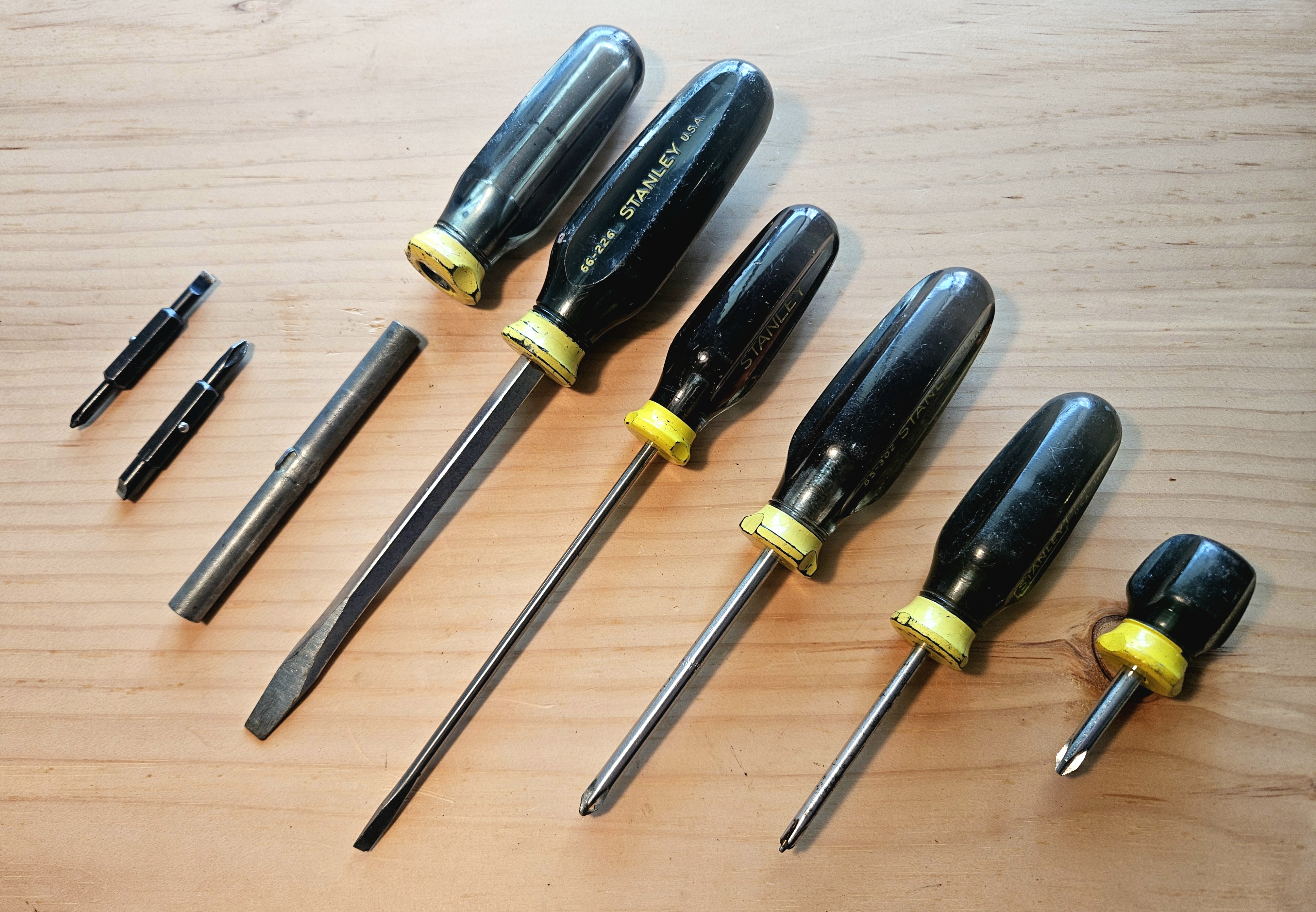 Stanley Workmaster screwdriver set + 6:1
