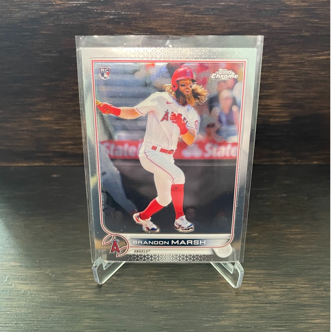 Brandon Marsh (Los Angeles Angels / Philadelphia Phillies) 2022 Topps ...