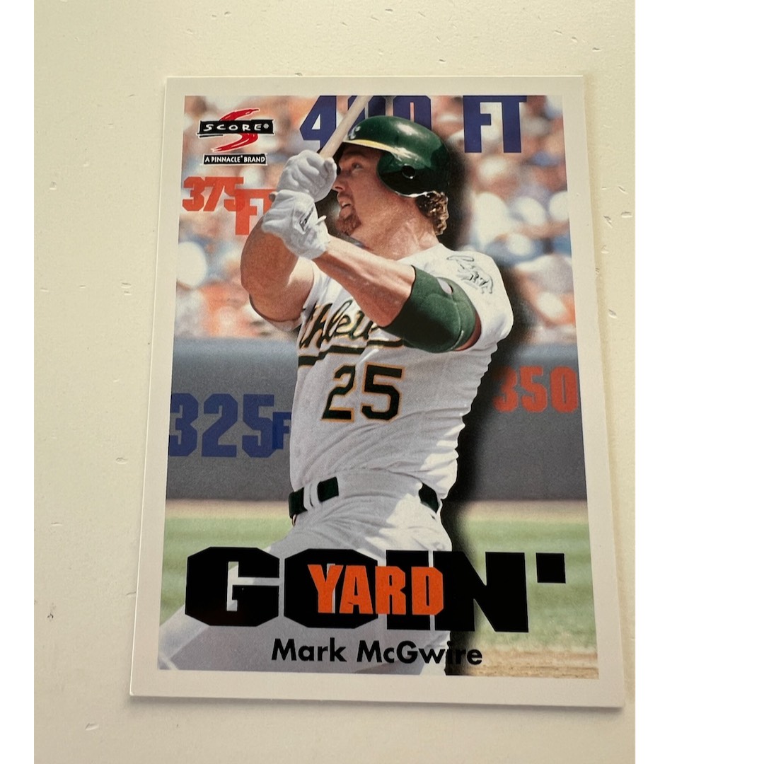 Mark McGwire Goin’ Yard Oakland Athletics
